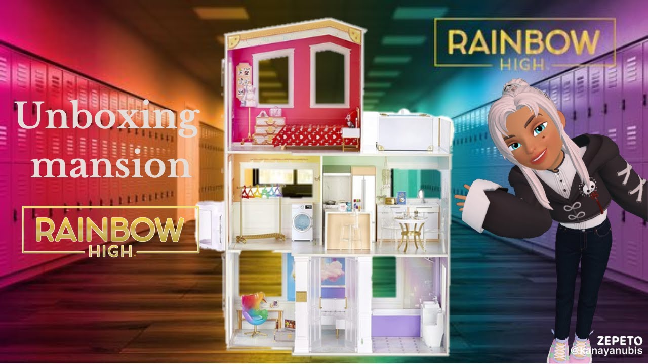 Gran unboxing de la mansión de Rainbow High - YouTube