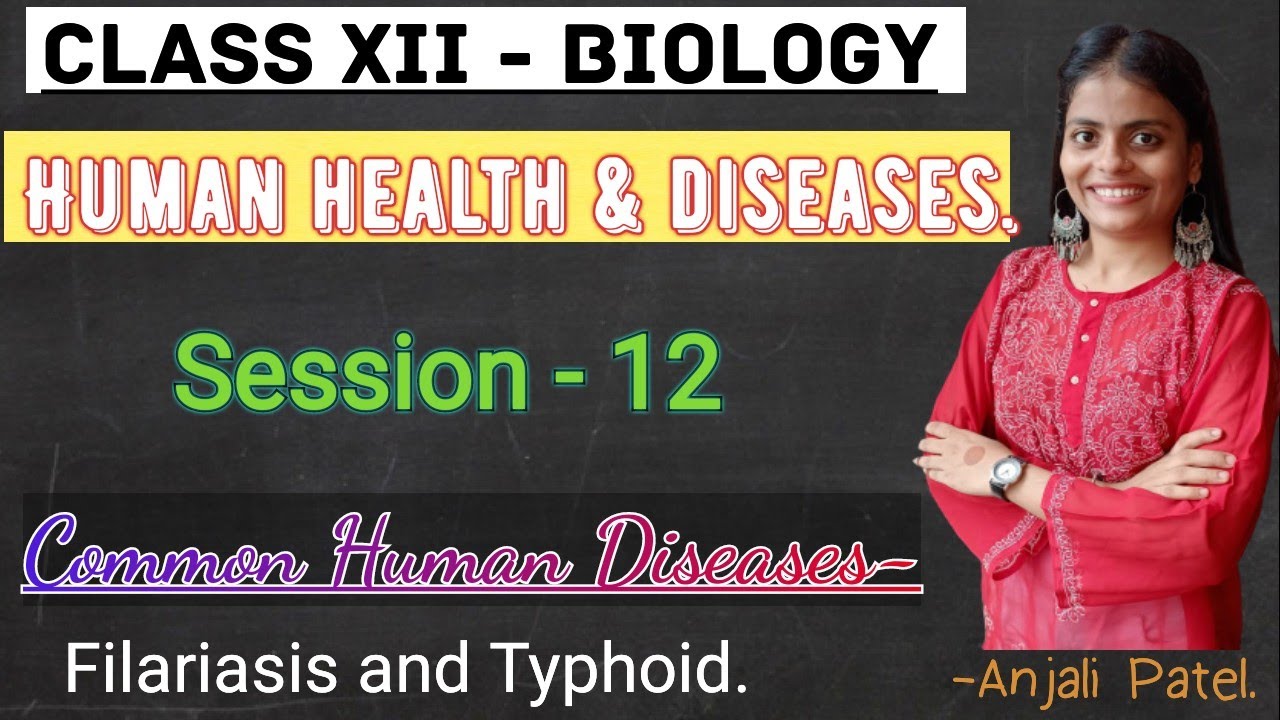 Class XII Biology - Human health and diseases- Common Human diseases ...