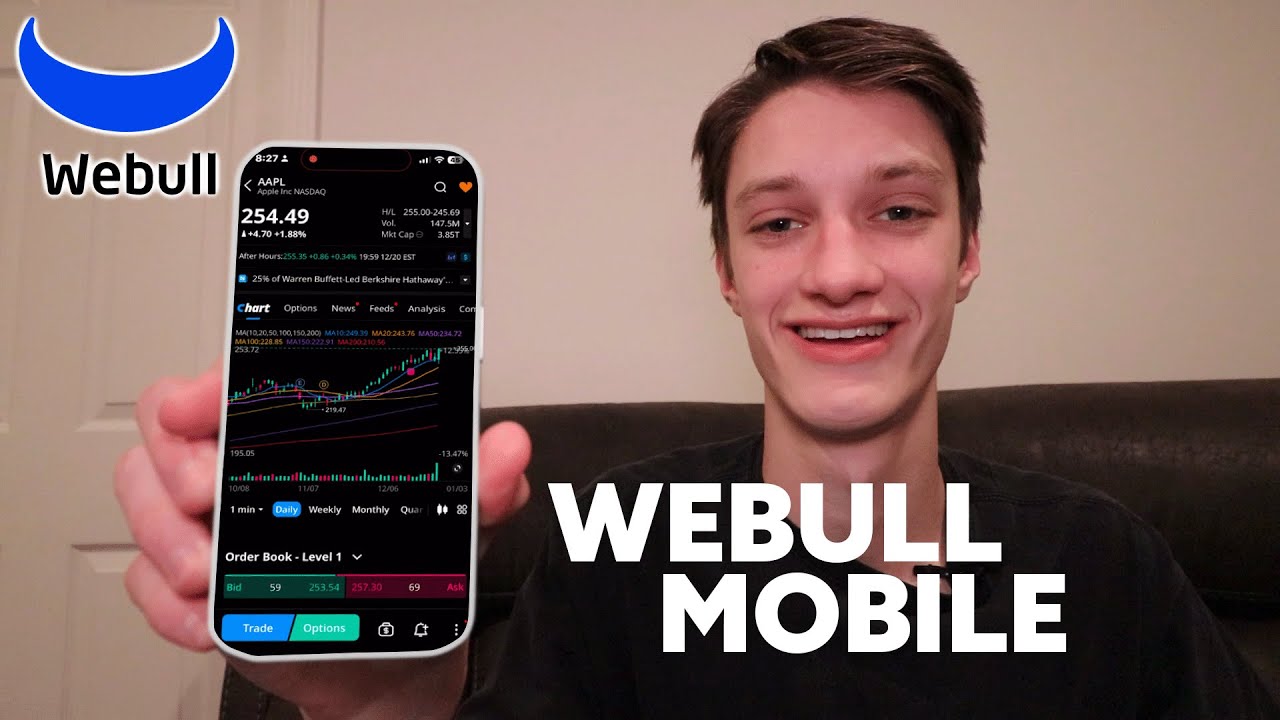 Webull Canada Mobile App Tutorial (Orders, Charts, Alerts) - YouTube