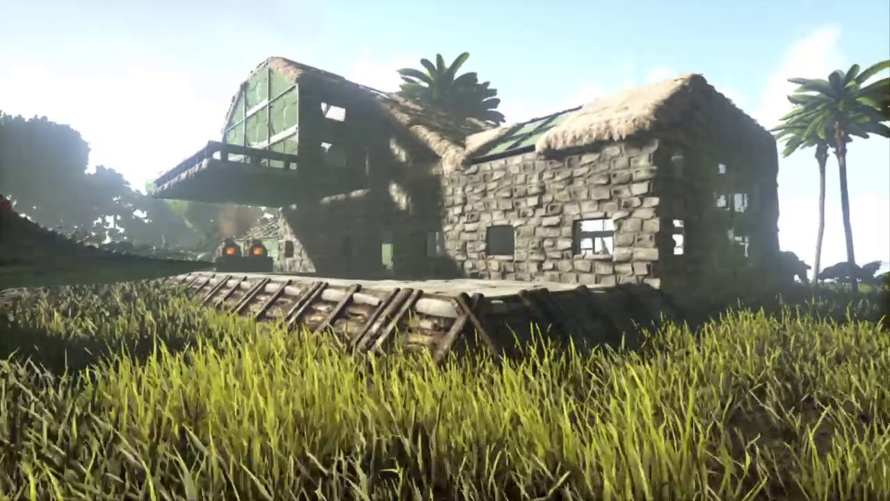 ARK Survival - Just a quick tour of my latest house on the island ...