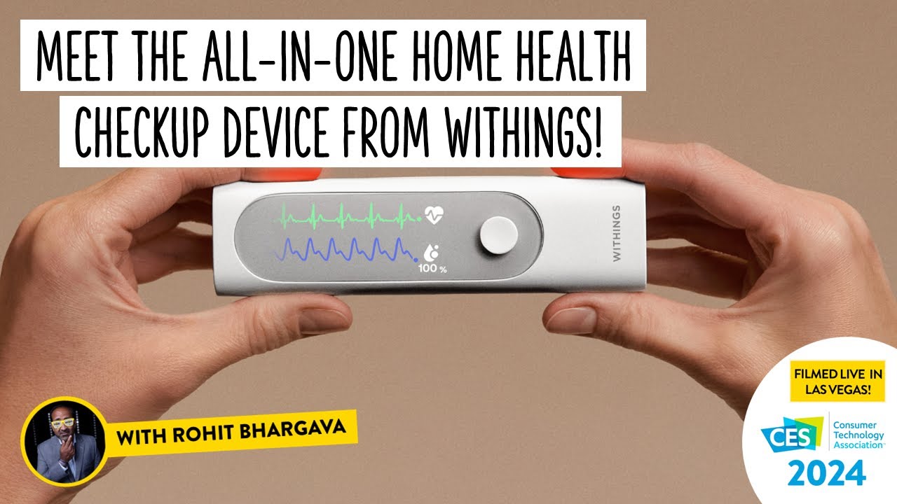 The All-In-One Beam-O Home Health Checkup Device From Withings | CES ...