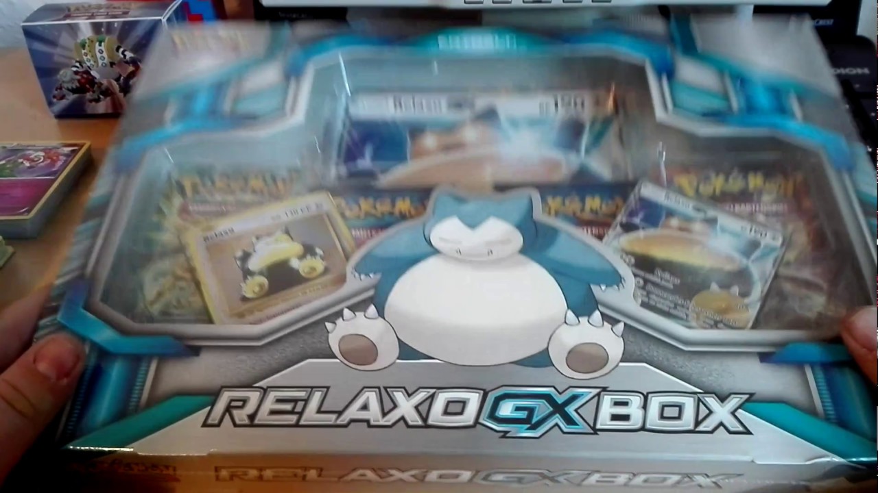 Pokemon (Relaxo GX Box) Unboxing (HD) - YouTube