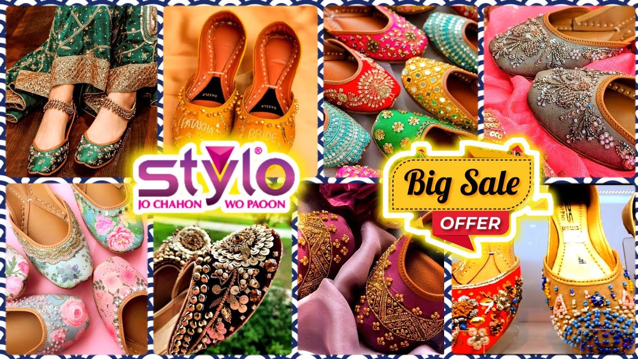 Stylo Khussa | Mega Discount | Eid Collection - YouTube