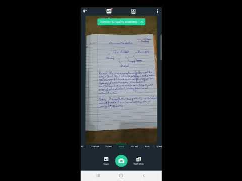 How to use Camscanner to scan assignments and paperwork? #shorts #camscanner - YouTube