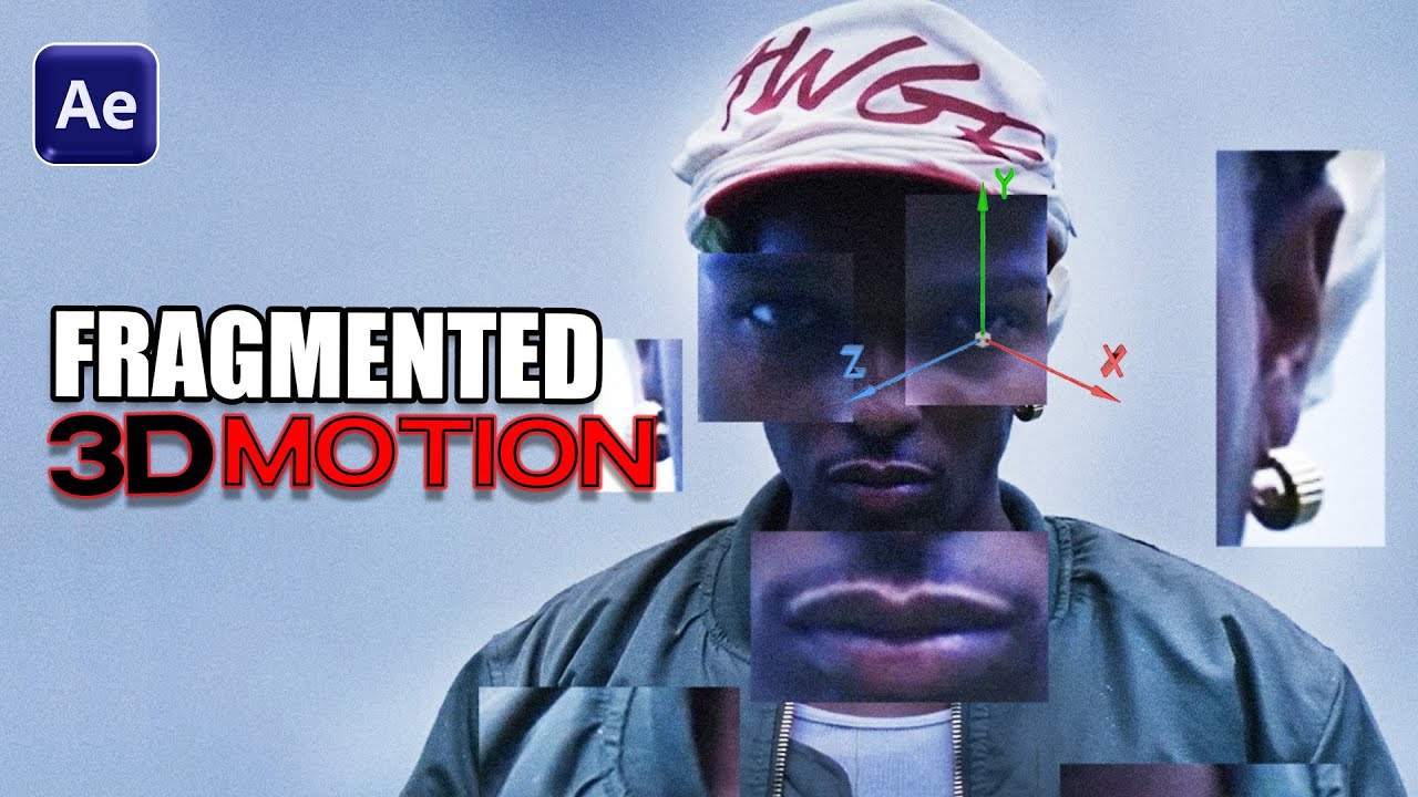How To Make Fragmented 3D Motion in After Effects - YouTube
