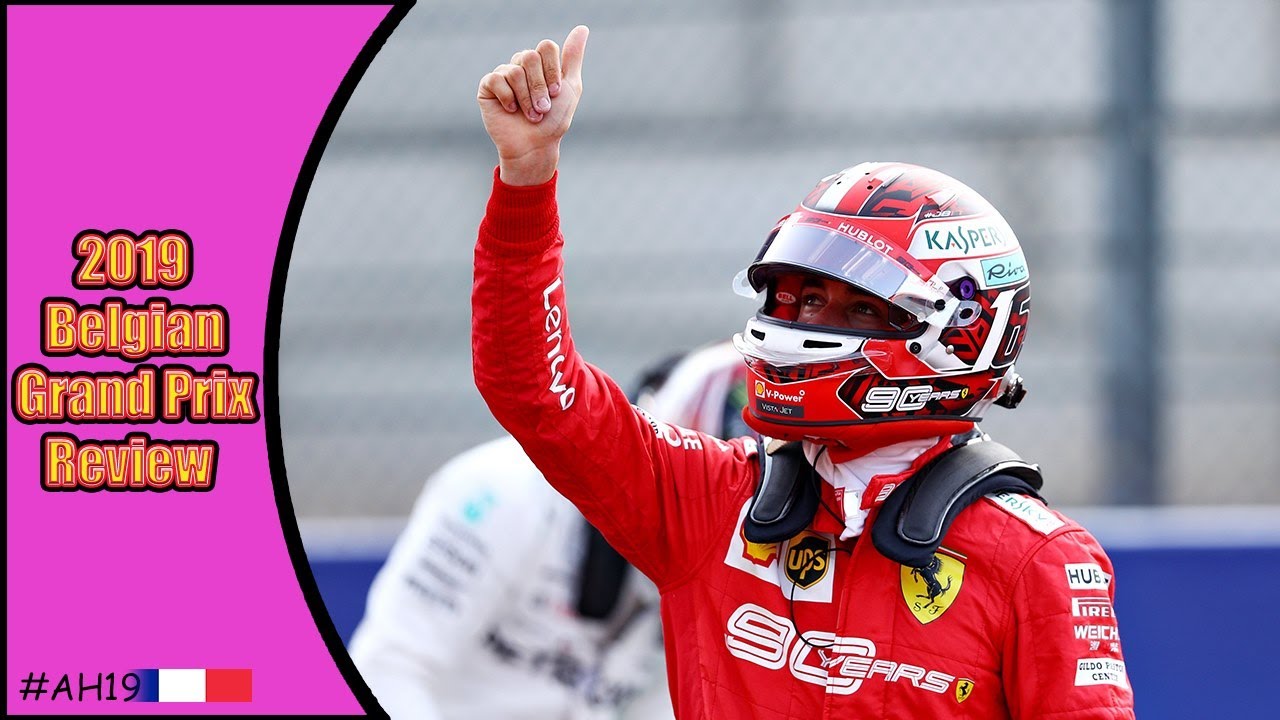 CHARLES LECLERC WINS IN SPA!!, FOR HIS FRIEND! 2019 Belgian Grand Prix ...