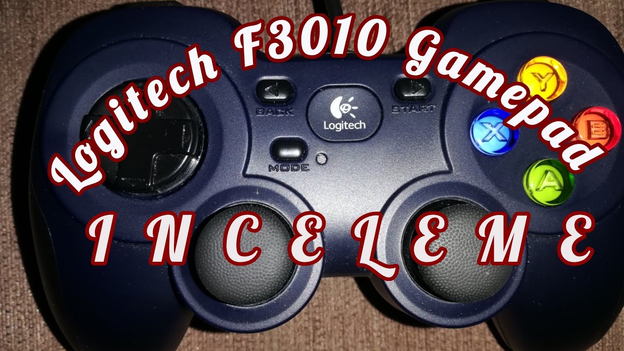 Logitech F310 Gamepad Nasıl? - YouTube