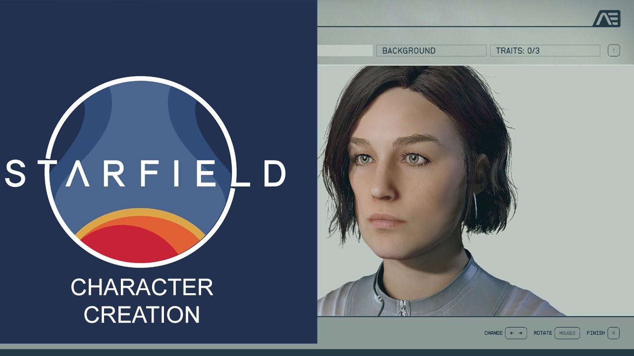 Starfield | Opening Gameplay with Character Customization | 1440p - YouTube