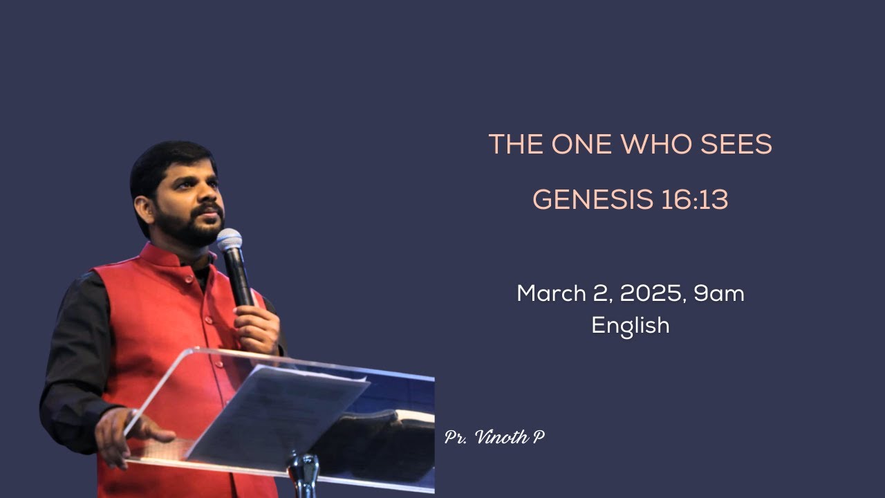 The One Who Sees | Powerful Sermon on Genesis 16:13 | English Message ...