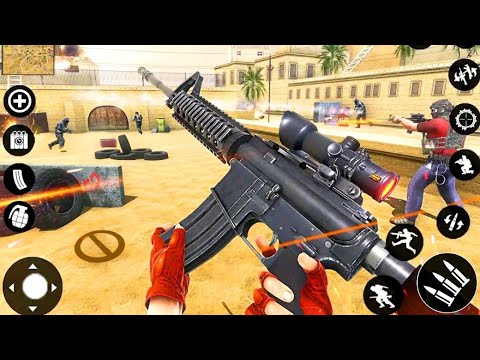 Gun Games 3d Fps Shooting Game _ Android Gameplay - YouTube