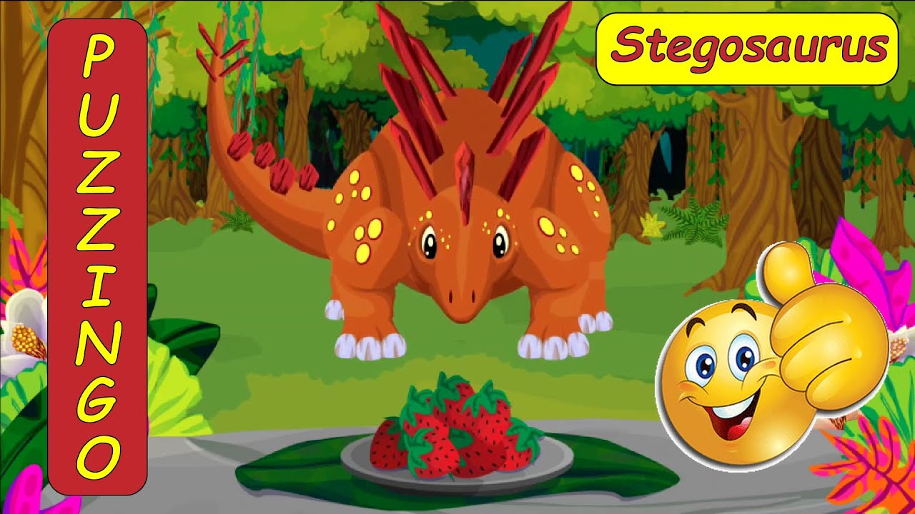 PUZZINGO Let's Play | Stegosaurus | Airplane - YouTube