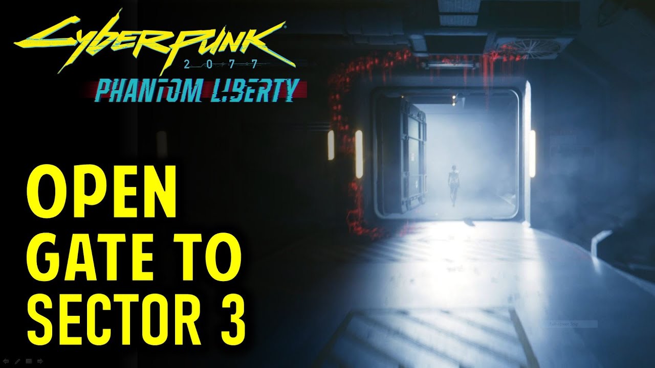 How to Open Gate to Sector 3 | Somewhat Damaged | Cyberpunk 2077 ...