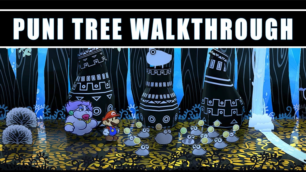 Paper Mario The Thousand Year Door Puni Tree Walkthrough Guide ...