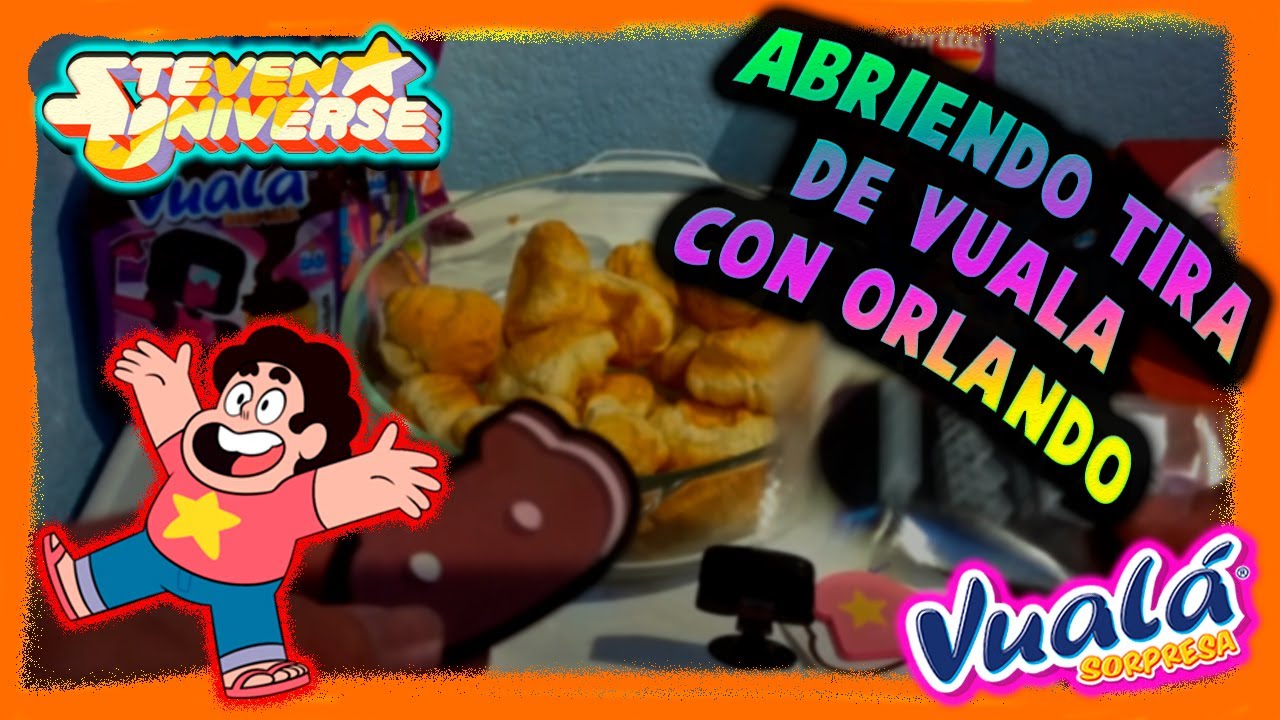 ABRIENDO UNA TIRA DE VUALA SORPRESA CON ORLANDO DE STEVEN UNIVERSE # ...