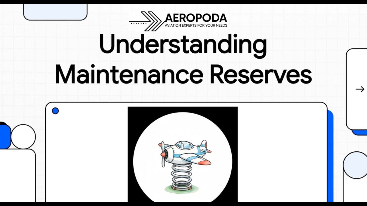 Part 7-1_Basic Understanding of Maintenance Reserves - YouTube