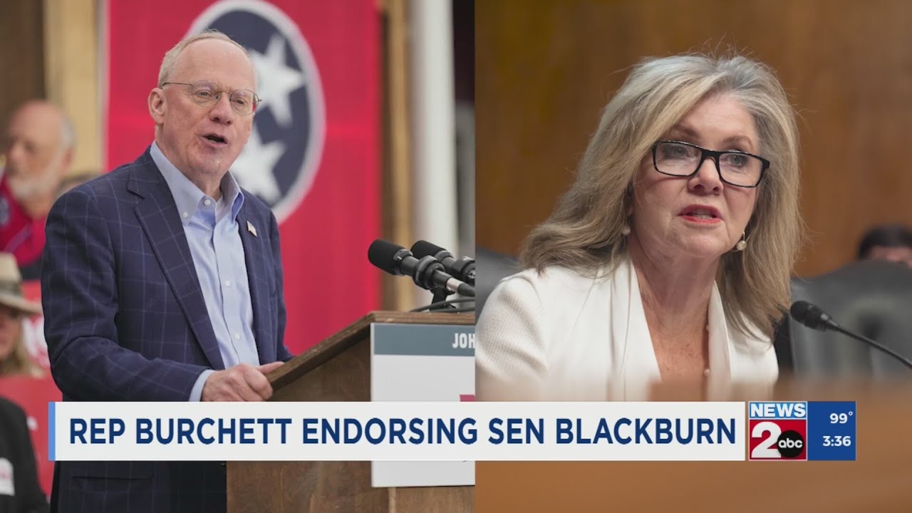 Rep. Tim Burchett endorsing Sen. Marsha Blackburn for TN governor - YouTube