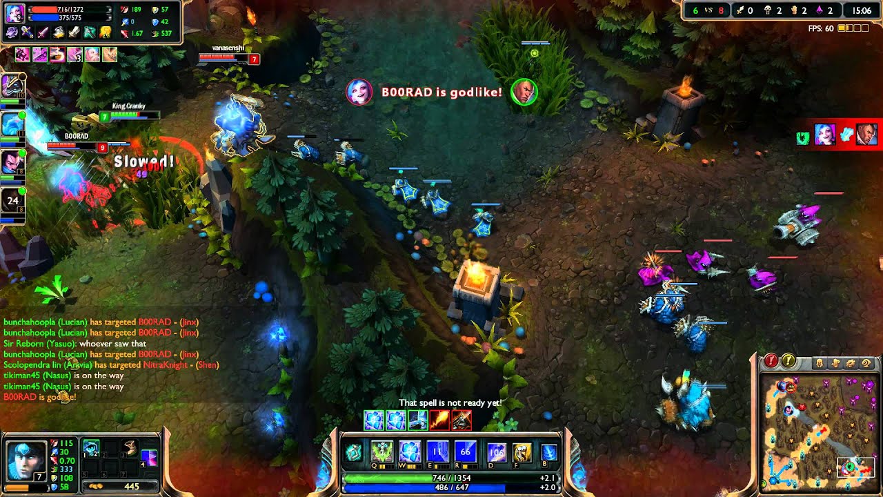 My League Of Legends Ranked Season 4 Provisional Match 2/10 - YouTube