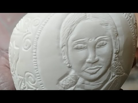 #shankho Curving art. #conchshell #sankh #shortfeed #shankh art - YouTube