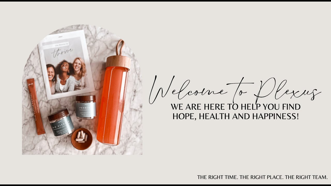 New VIP Customer?? Welcome to Plexus!! - YouTube