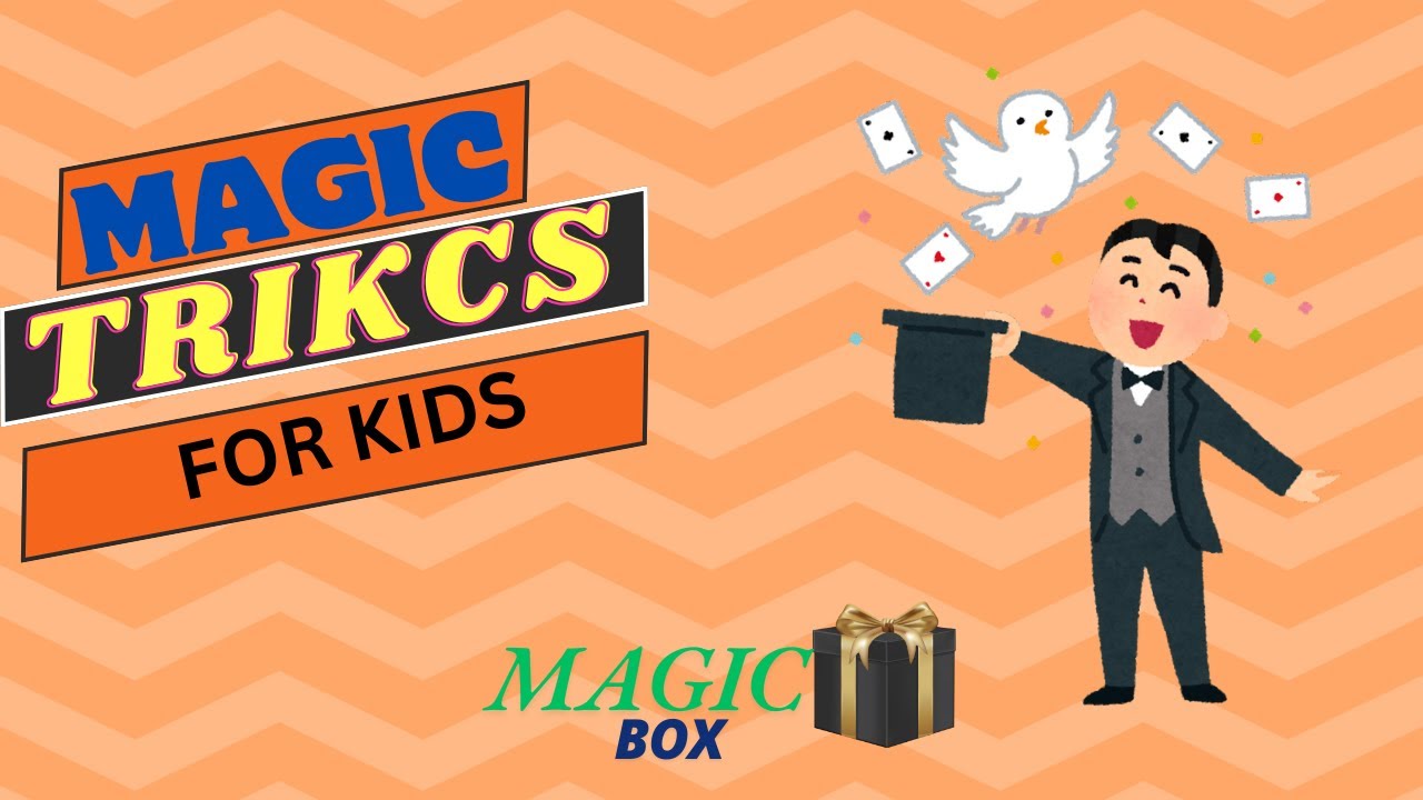 MAGIC TRICKS FOR KIDS - YouTube