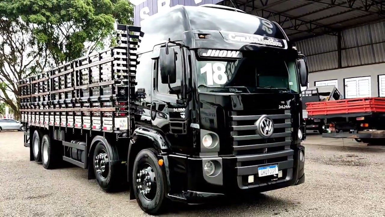Caminhão VW 24280 8X2 - Bitruck ano 2018 no graneleiro | SB Veículos ...