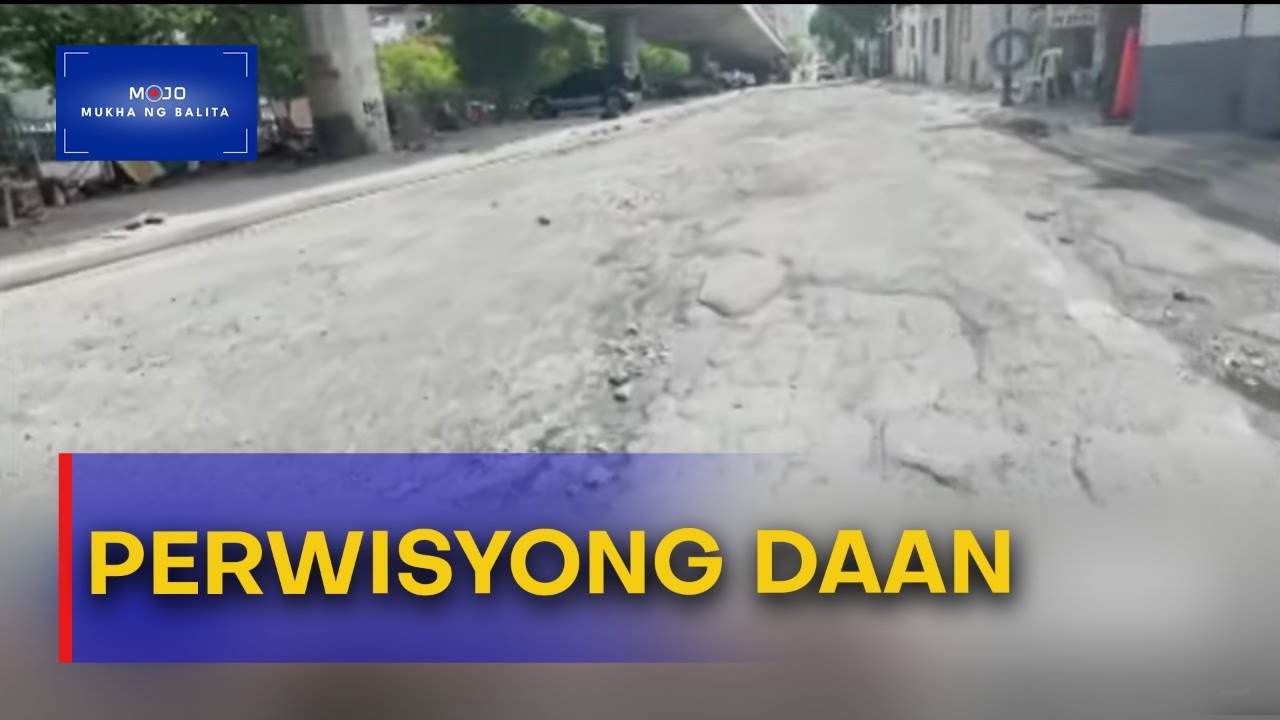 Lubak-lubak na daan sa C5 Road | #MukhaNgBalita - YouTube