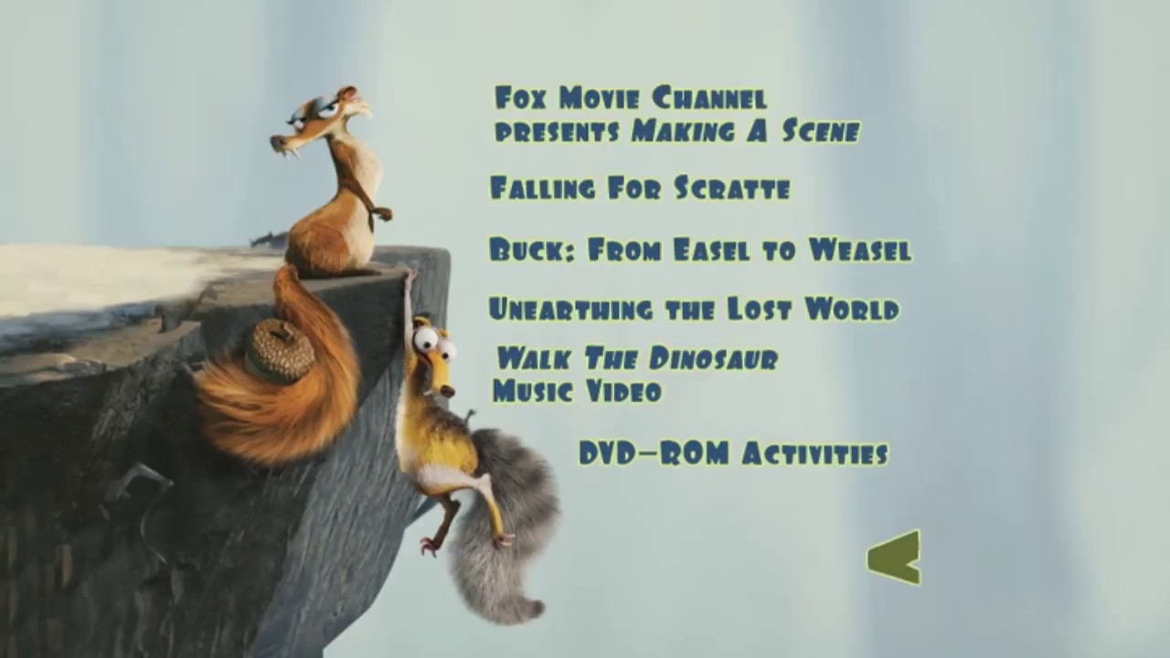 The Scrat Pack - DVD Menu Walkthrough - YouTube