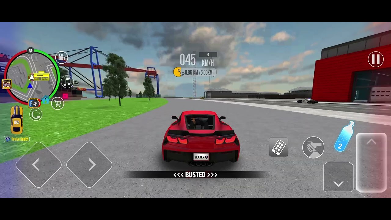Car racing game video red color car game for children video - YouTube