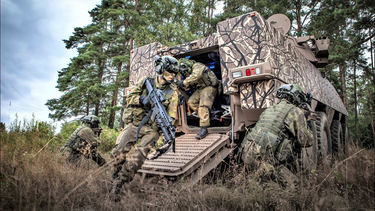 Patria - Protected Mobility and Defence Systems - YouTube