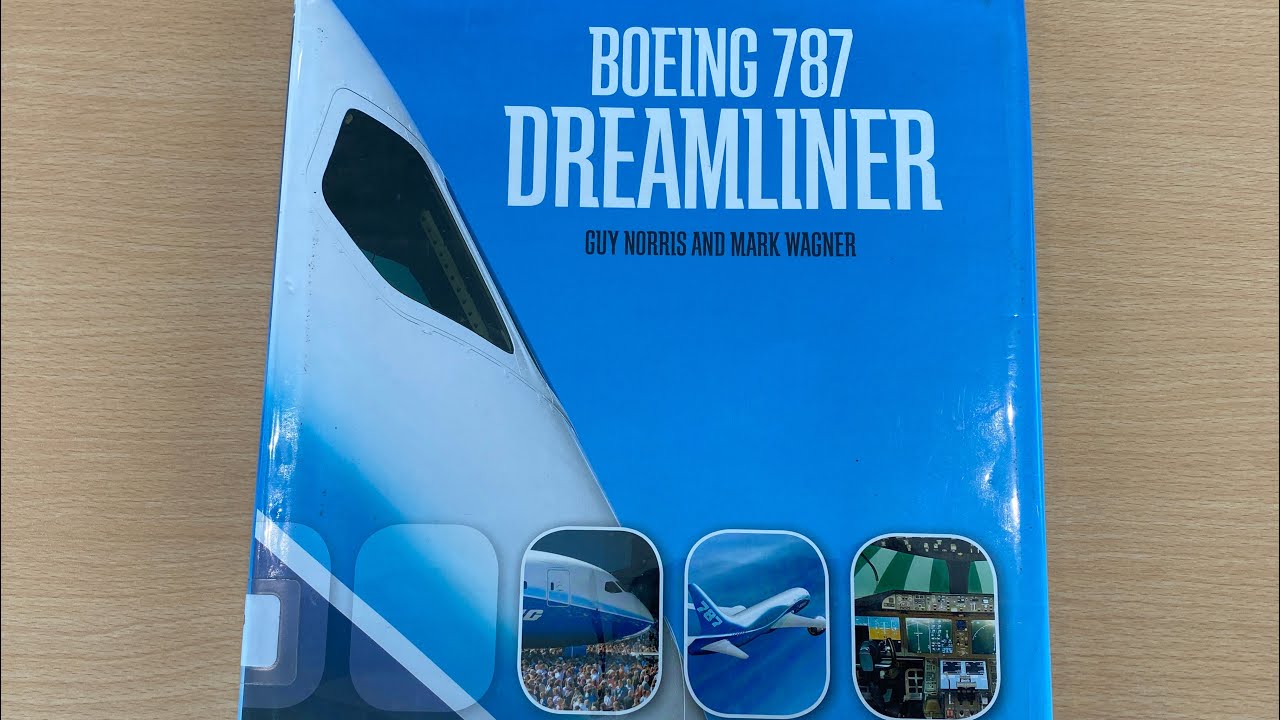 I found a book related to the Boeing 787 Dreamliner! (quick flip ...