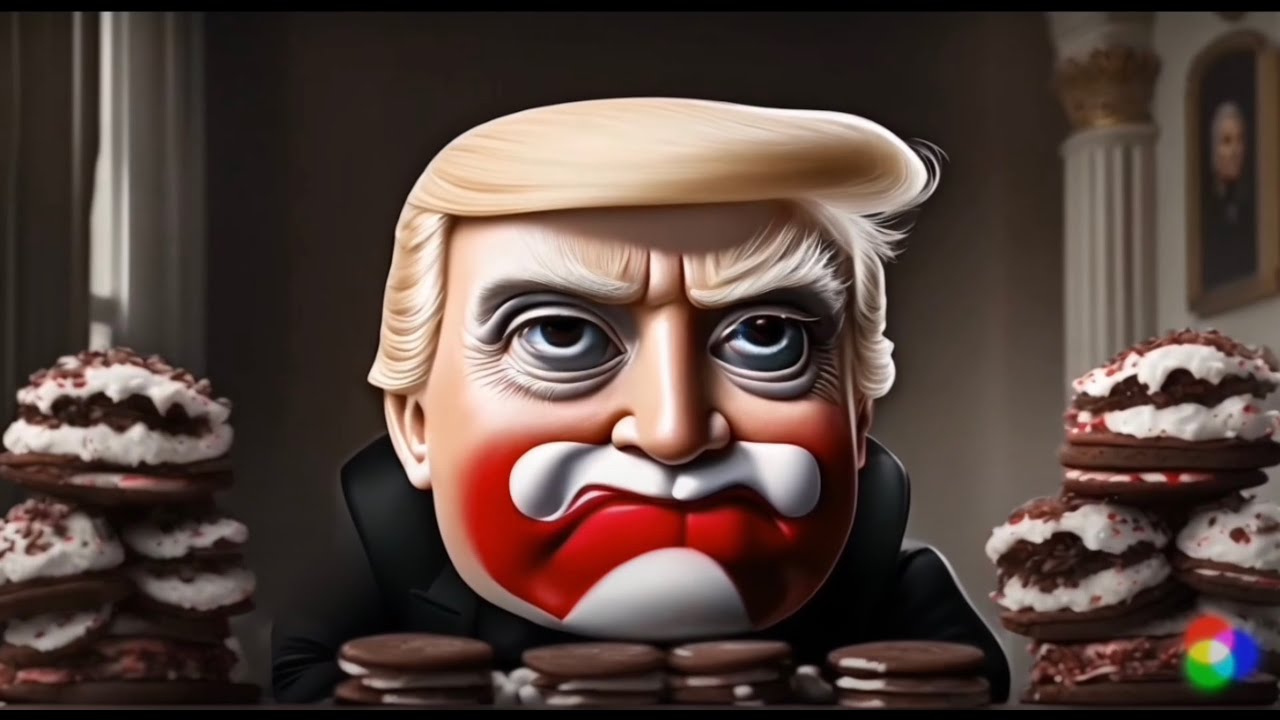 I asked AI to make Donald Trump Snowman Oreo ☃️ commercial Funny Don't ...