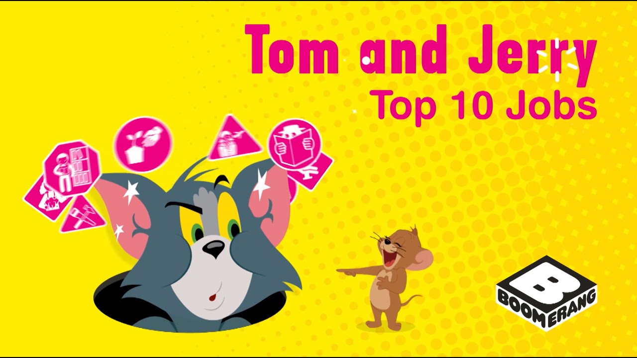 Tom and Jerry's Top 10 Jobs | Let's get to work with Tom & Jerry ...