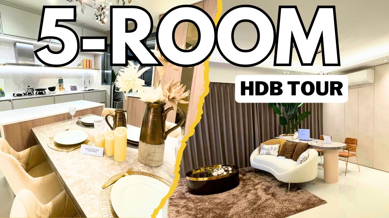 🇸🇬 HDB Tour: 5-Room BTO Showroom Interior Design Singapore - YouTube