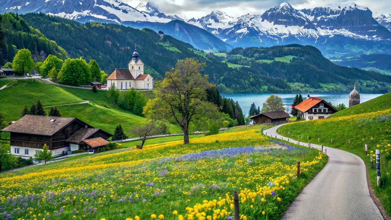 The most stunning scenic drive in Switzerland - YouTube