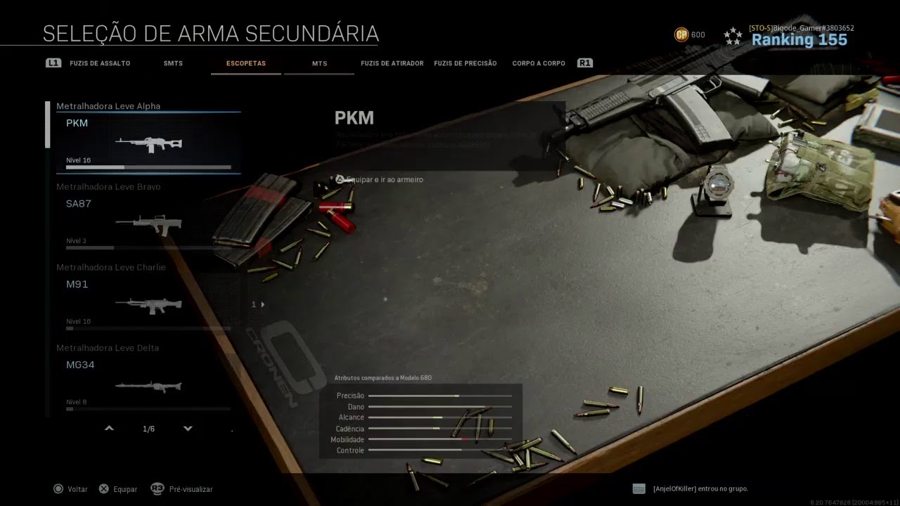 Cod ao vivo Canal Bigode_Gamer] - YouTube