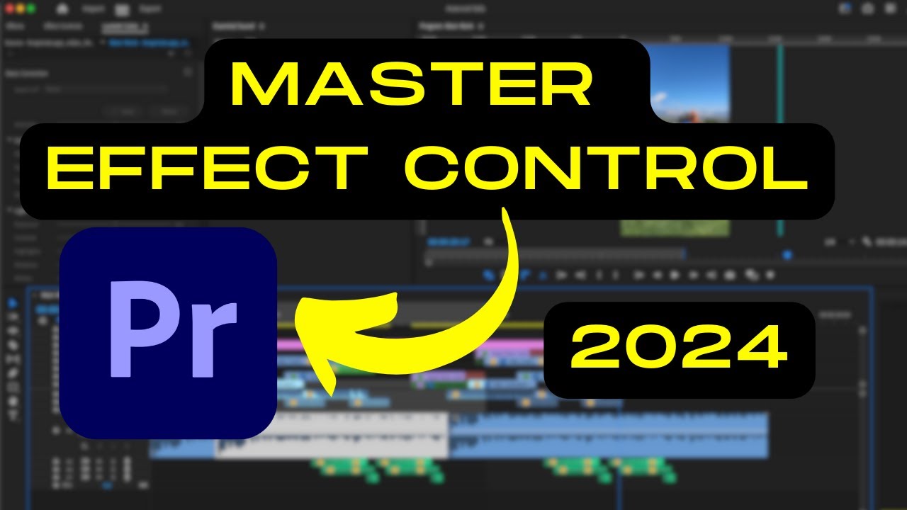 Effect Controls - Beginners Tutorial for Adobe Premiere Pro CC 2024 ...