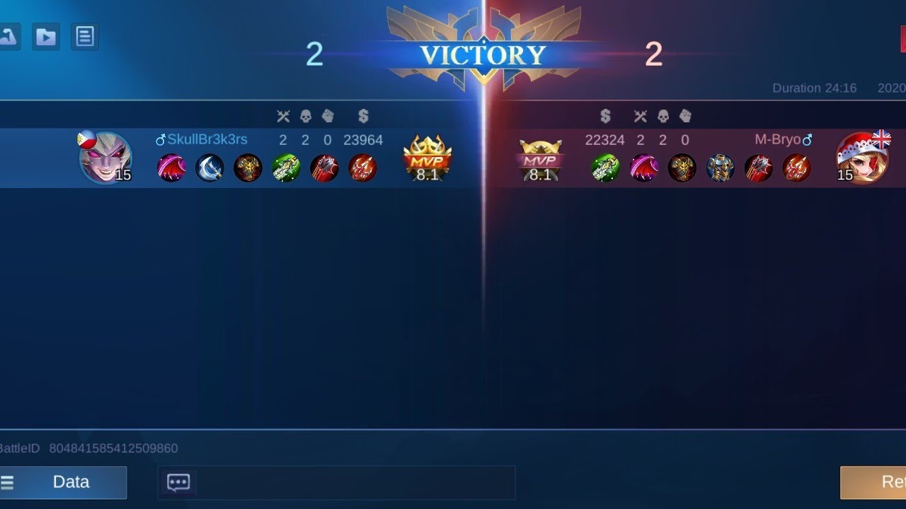 Dyroth vs Ruby (No EDIT) Mobile Legends - YouTube