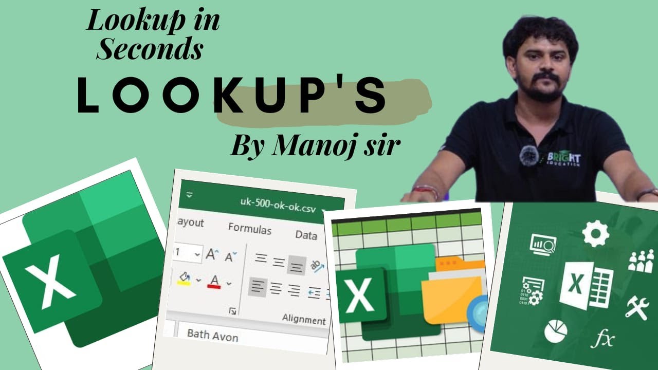 💡 Smart Ways to Use LOOKUP in Excel by 𝒨𝒂𝒏𝒐𝒋 𝒮𝒾𝓇 - YouTube