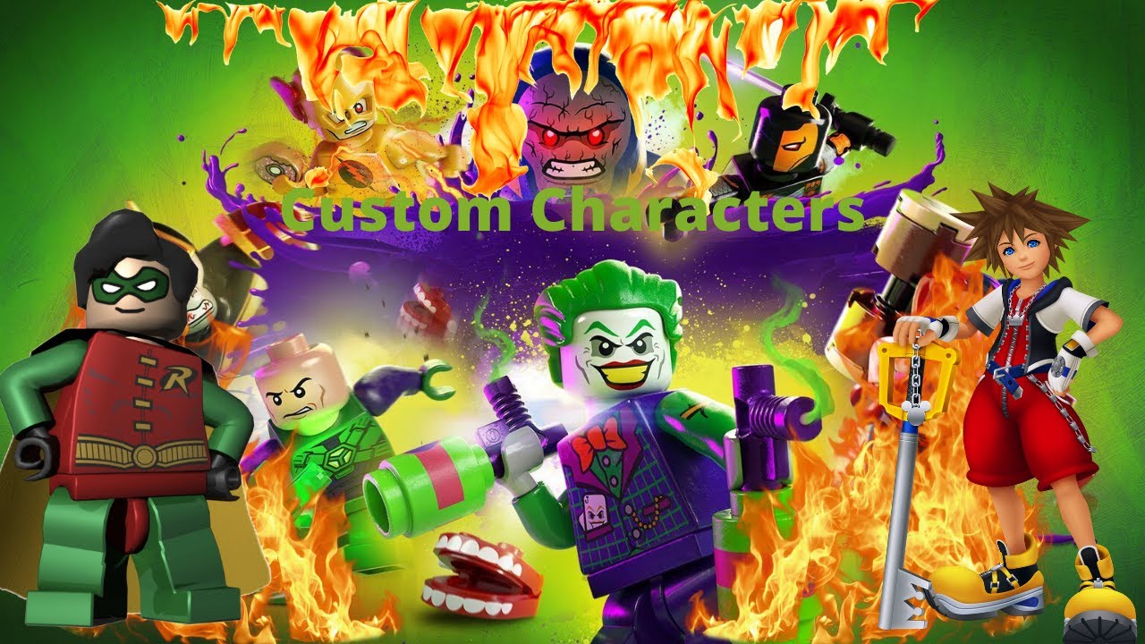 LEGO DC Supervillains My Custom Characters Showcase - YouTube