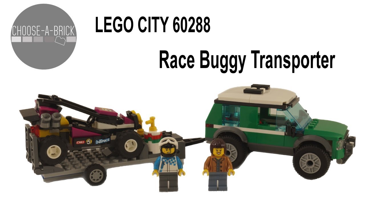LEGO 60288 Race Buggy Transporter - LEGO CITY 2021 Speed Build - YouTube
