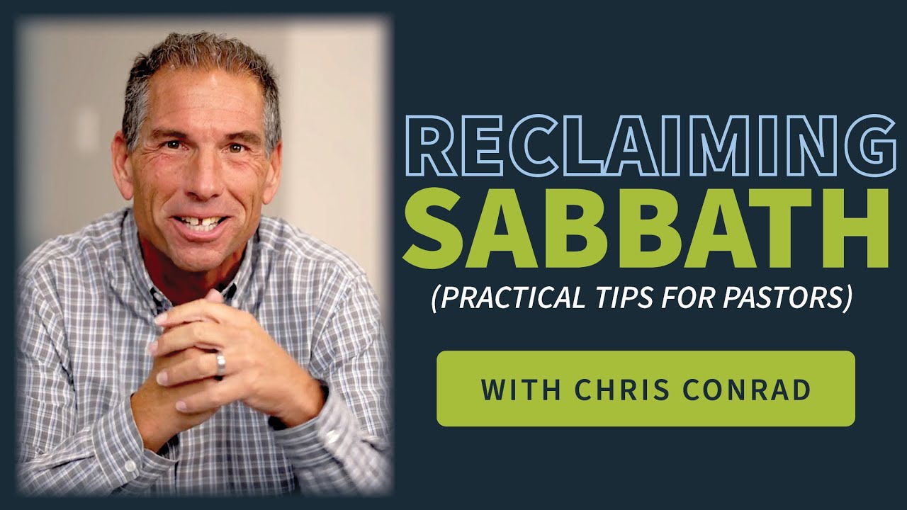 Reclaiming the Sabbath - With Chris Conrad - YouTube