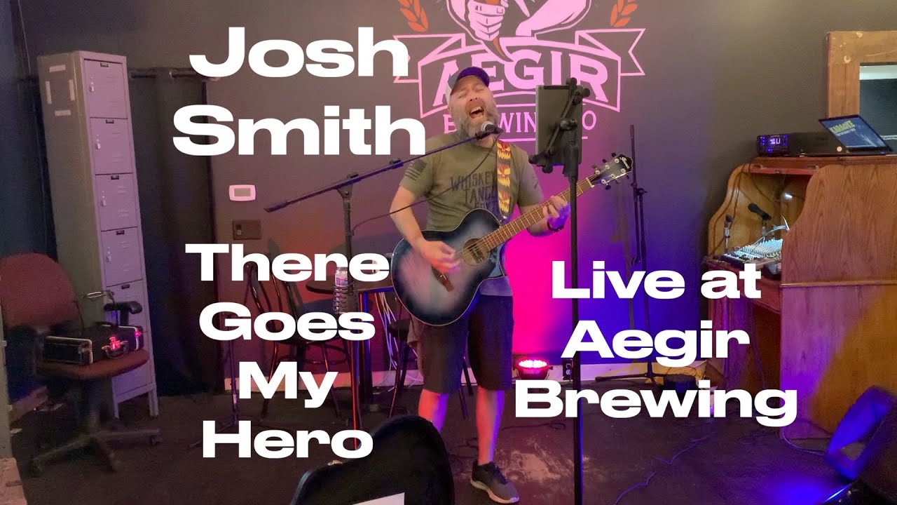 Josh Smith - There Goes My Hero (Foo cover live at Aegir Brewing) - YouTube