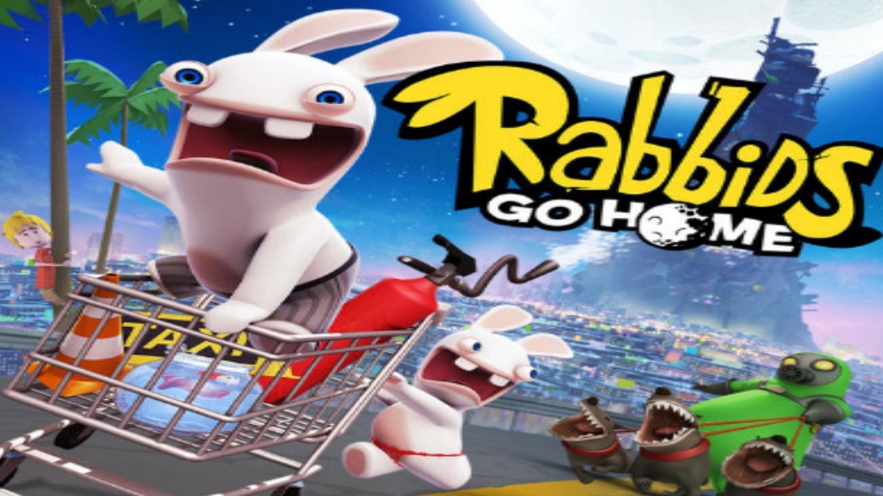 Rabbids Go Home part 1 Shop Lifting - YouTube