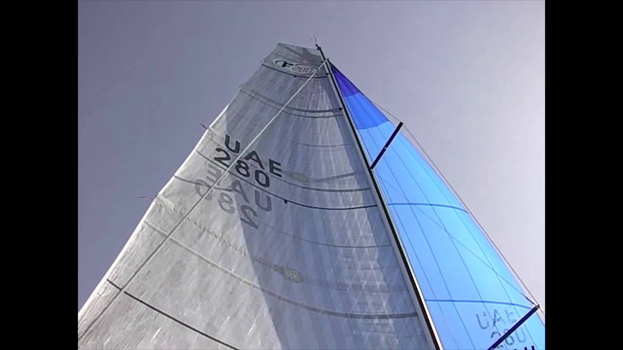 Farr 280 Sailing in Dubai - YouTube