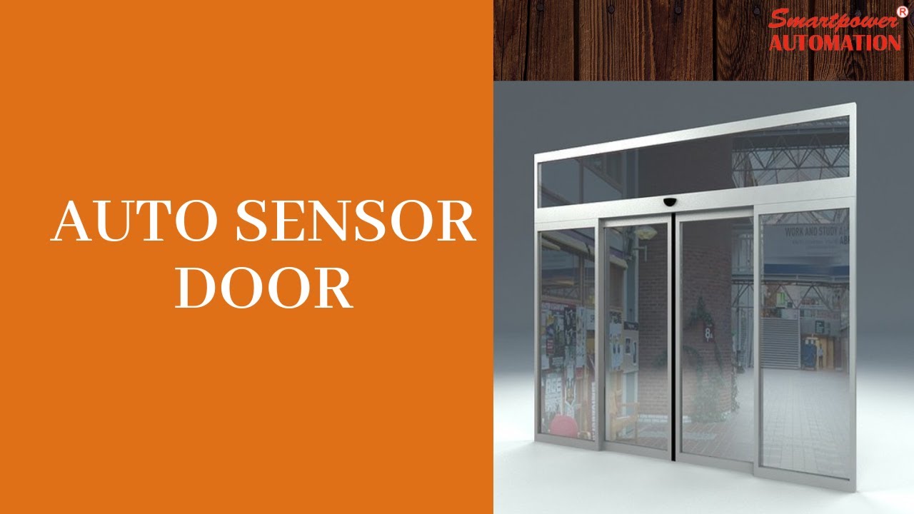 Working Demo of Sensor Door- Installation Of Sensor Door - YouTube