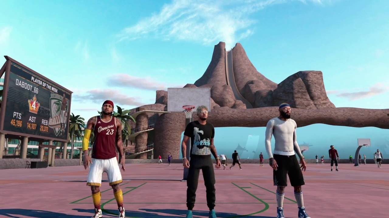 NBA 2K16 OUT OF SUNSET BEACH - YouTube
