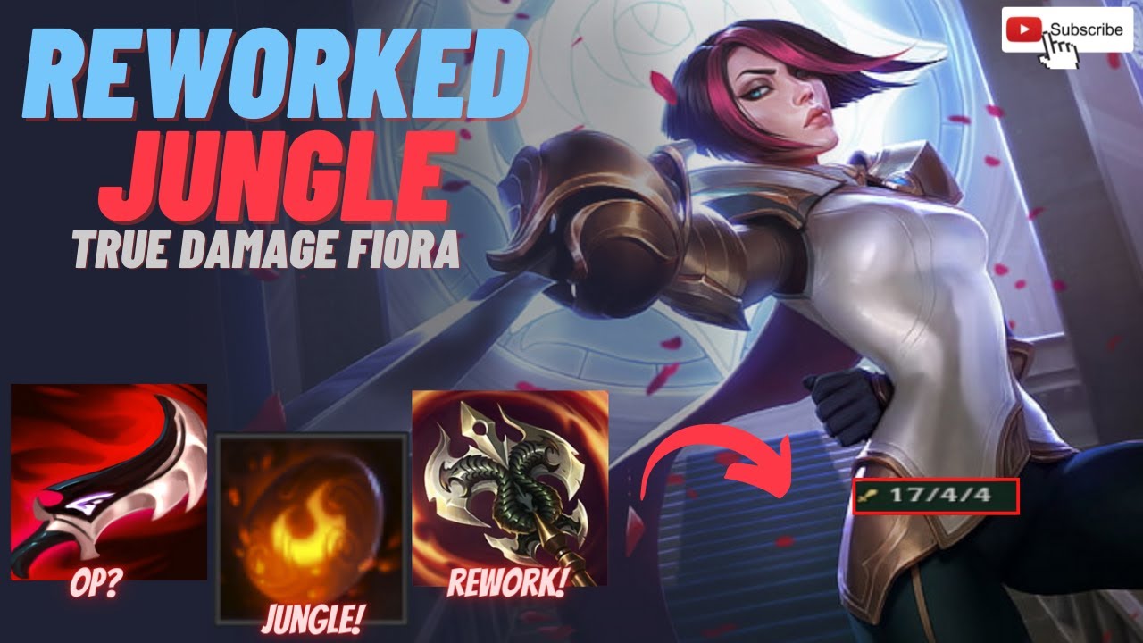 TRUE DAMAGE JUNGLE FIORA IS OP WITH REWORKED PETS & RAVENOUS HYDRA ...