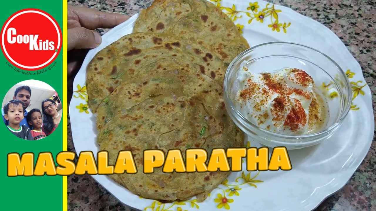 how to make masala paratha | masala paratha recipe | spicy paratha ...