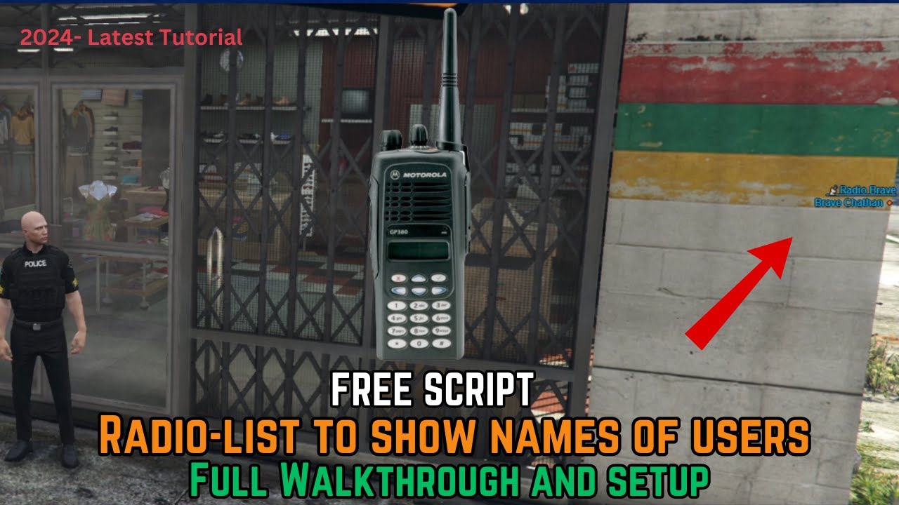 Radio-list to show names of users | Free | 2024 | Brave Developments - YouTube