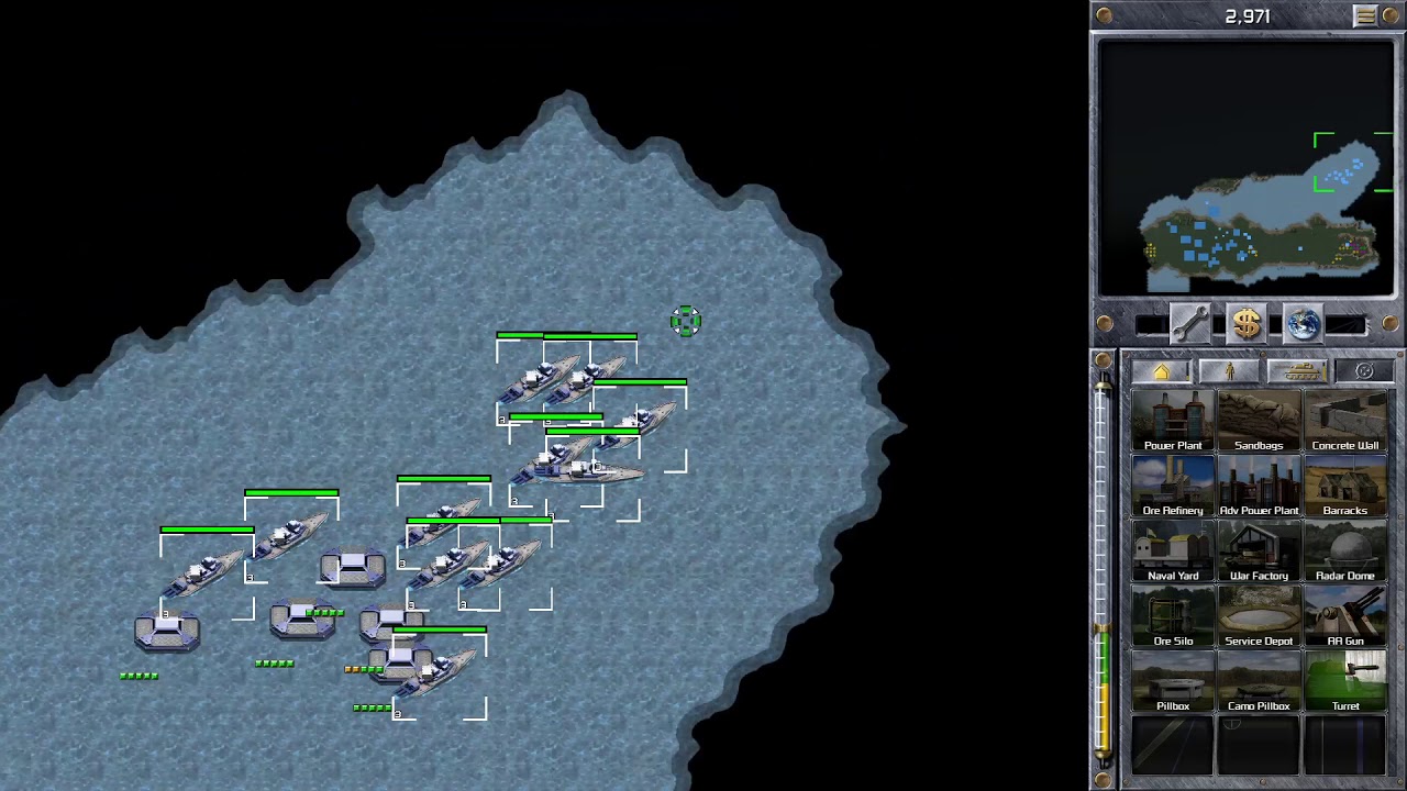 Command & Conquer Red Alert REMASTERED - Allies - Mission 9 (HARD ...